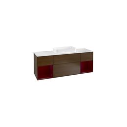 Villeroy & Boch V&B Waschtischunterschrank Wandbeleuchtung Finion 160cm, Pl wh. m, Reg Peo m Lac, wal ven ; Villeroy & Boch (G331HBGN)