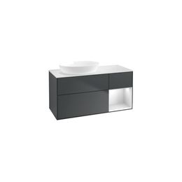 Villeroy & Boch V&B Waschtischunterschrank Wandbeleuchtung Finion 120cm, Pl w m, Rg w m Lac, md bl. m Lac ; Villeroy & Boch (GA51MTHG)
