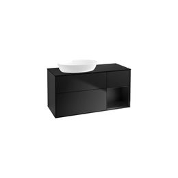 Villeroy & Boch V&B Waschtischunterschrank Finion 120cm, Pl b m, Reg bla m Lac, bla m Lac ; Villeroy & Boch (FA52PDPD)
