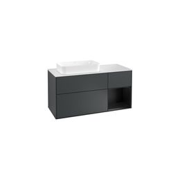 Villeroy & Boch V&B Waschtischunterschrank Finion 120cm, Pl w m, Rg r b m La, md bl. m Lac ; Villeroy & Boch (F281PDHG)