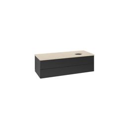 Villeroy & Boch V&B Waschtischunterschrank ohne Frontstruktur, mit Beleuchtung Antao 120x36x50cm, WBP-farbe botti., bla m Lac ; Villeroy & Boch (L23013PD)