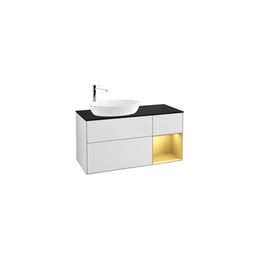 Villeroy & Boch V&B Waschtischunterschrank Wandbeleuchtung Finion 120cm, Pl b m, Reg gol m Lac, wh. m Lac ; Villeroy & Boch (G932HFMT)