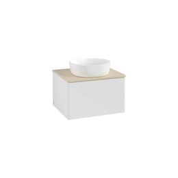Villeroy & Boch V&B Waschtischunterschrank ohne Frontstruktur -Beleuchtung Antao 60x36x50cm, WBP botti., glo wh. Lac ; Villeroy & Boch (L29013GF)