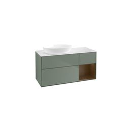 Villeroy & Boch V&B Waschtischunterschrank Wandbeleuchtung Finion 120cm, Pl wh. m, Reg wal ven, Oli. m Lac ; Villeroy & Boch (GA51GNGM)