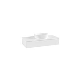 Villeroy & Boch V&B Waschtischunterschrank ohne Frontstruktur Antao 100x19x50cm, WBP-farbe Lac, wh. m Lac ; Villeroy & Boch (K09010MT)