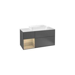 Villeroy & Boch V&B Waschtischunterschrank Finion 120cm, Pl w m, Reg li Oa ven, Anthrac. m ; Villeroy & Boch (F291PCGK)