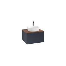 Villeroy & Boch V&B Waschtischunterschrank ohne Frontstruktur Antao 60x36x50cm, HL, WBP w. wal, md bl. m Lac ; Villeroy & Boch (K29052HG)