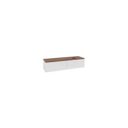 Villeroy & Boch V&B Waschtischunterschrank ohne Frontstruktur Antao 160x50cm, WBP-farbe w. wal, glo wh. Lac ; Villeroy & Boch (K38012GF)