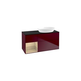 Villeroy & Boch V&B Waschtischunterschrank Wandbeleuchtung Finion 120cm, Abd.-Pl. bla m, Reg Oa ven, Peo m ; Villeroy & Boch (GA42PCHB)