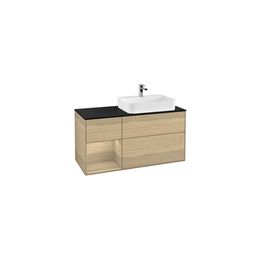 Villeroy & Boch V&B Waschtischunterschrank Wandbeleuchtung Finion 120cm, Pl bla m, Reg li Oa ven, Oa ven ; Villeroy & Boch (G392PCPC)