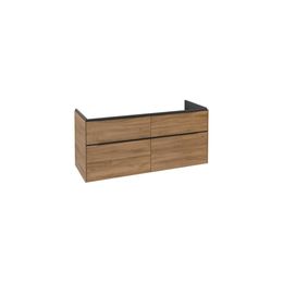 Villeroy & Boch V&B Waschtischunterschrank Subway 3.0 127,2x56,6x47,8cm, o LE/Gr vo b, Kan Oa ; Villeroy & Boch (C56801RH)