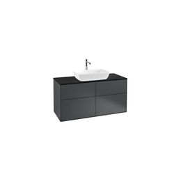 Villeroy & Boch V&B Waschtischunterschrank Wandbeleuchtung Finion 120x60,3cm, Abd.-Pl. bla m, md bl. m Lac ; Villeroy & Boch (G79200HG)