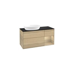 Villeroy & Boch V&B Waschtischunterschrank Finion 120cm, Pl bla m, Reg Oa ven, Oa ven ; Villeroy & Boch (FA52PCPC)