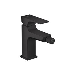 Hansgrohe Bidet-Einhebelmischer Metropol m HG, Pus-Op-Abl, Ausl. 129mm, matt-sw (32520670)