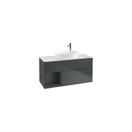 Villeroy & Boch V&B Waschtischunterschrank Wandbeleuchtung Finion 120cm, Pl w m, Rg A m Lac, md bl. m Lac ; Villeroy & Boch (G941GKHG)