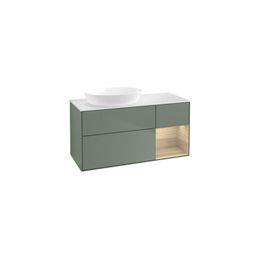 Villeroy & Boch V&B Waschtischunterschrank Wandbeleuchtung Finion 120cm, Pl wh. m, Reg Oa ven, Oli. m Lac ; Villeroy & Boch (GA51PCGM)