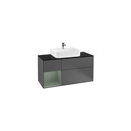 Villeroy & Boch V&B Waschtischunterschrank Finion 120cm, Pl b m, Rg l Ol m Lac, Anthrac. m ; Villeroy & Boch (F162GMGK)