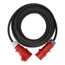 Fa.Brennenstuhl Brennenstuhl CEE Verl&auml;ngerungskabel mit Phasenwender IP44, 25m Kabel, H07RN-F 5G4,0 (1169390250)