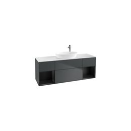 Villeroy & Boch V&B Waschtischunterschrank Wandbeleuchtung Finion 160cm, Pl w m, Rg b m Lac, md bl. m Lac ; Villeroy & Boch (G981PDHG)