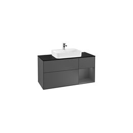 Villeroy & Boch V&B Waschtischunterschrank Wandbeleuchtung Finion 120cm, Pl b m, Rg r A m, Anthrac. m ; Villeroy & Boch (G422GKGK)