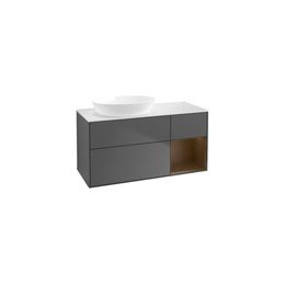 Villeroy & Boch V&B Waschtischunterschrank Wandbeleuchtung Finion 120cm, Pl wh. m, Reg wal ven, Anthrac. m ; Villeroy & Boch (GA51GNGK)