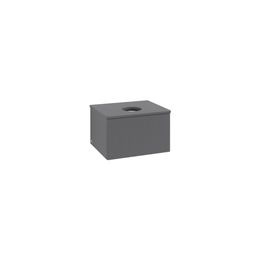 Villeroy & Boch V&B Waschtischunterschrank mit Frontstruktur Antao 60x36x50cm, WBP Lac, Anthrac. m Lac ; Villeroy & Boch (K29110GK)