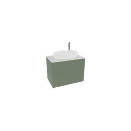 Villeroy & Boch V&B Waschtischunterschrank Wandbeleuchtung Finion 80x60,3cm, Abd.-Pl. wh. m, Oli. m Lac ; Villeroy & Boch (G87100GM)
