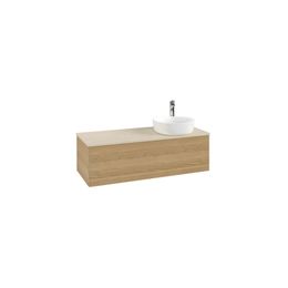 Villeroy & Boch V&B Waschtischunterschrank ohne Frontstruktur, mit Beleuchtung Antao 120x36x50cm, HL, WBP botti., hon. Oa ; Villeroy & Boch (L34053HN)