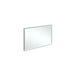 Villeroy & Boch V&B Spiegel Subway 3.0 Alu-Rahmen, 120x75x4,75cm, sw matt/we ma ; Villeroy & Boch (A46312BC)