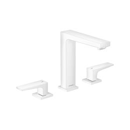 Hansgrohe 3-Loch-Waschtischarmatur 160 Metropol m HG, Pus-Op-Abl, Ausl. 152mm, m.-we (32515700)
