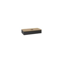 Villeroy & Boch V&B Waschtischunterschrank ohne Frontstruktur Antao 100x19x50cm, HL, WBP hon. Oa, bla m Lac ; Villeroy & Boch (K09051PD)