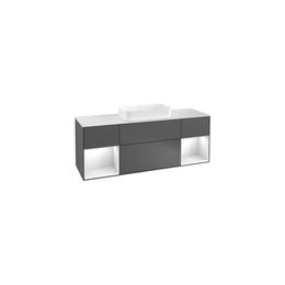 Villeroy & Boch V&B Waschtischunterschrank Wandbeleuchtung Finion 160x60,3x50,1cm, Rg g w Lac, si Gr m Lac ; Villeroy & Boch (G742GFHJ)