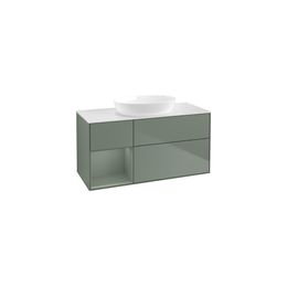 Villeroy & Boch V&B Waschtischunterschrank Finion 120cm, Pl w m, Rg Oli. m Lac, Oli. m Lac ; Villeroy & Boch (FA61GMGM)