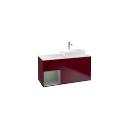 Villeroy & Boch V&B Waschtischunterschrank Finion 120cm, Pl wh. m, Reg Oli. m Lac, Peo m ; Villeroy & Boch (F801GMHB)