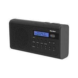 K&auml;rcher DAB 2405, Radio schwarz, DAB+, UKW, Weckfunktion
