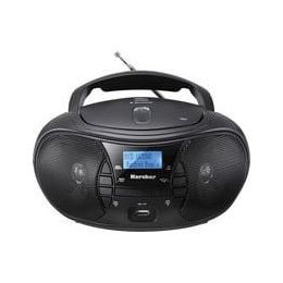 K&auml;rcher RR 5028D, Radio schwarz, CD/MP3-Player, UKW/DAB+, Bluetooth, USB, AUX