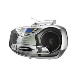K&auml;rcher RR 510 (N), Radio silber/schwarz, CD/MP3-Player, Kassettenplayer, UKW-Radio, USB