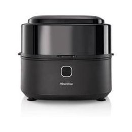 HISENSE Hei&szlig;luftfritteuse HAF1350DR schwarz, 1.350 Watt, Korb 6,7 Liter, mit Sichtfenster
