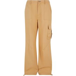 Karl Kani Hose Damen Gr&ouml;&szlig;e 36 camel / wei&szlig;