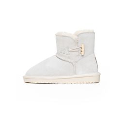 Gooce Snowboots 'Pillar' Jungen Gr&ouml;&szlig;e 30 offwhite