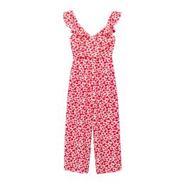 Mango Jumpsuit 'Trinidad' Damen Gr&ouml;&szlig;e 5XL/6XL rot / wei&szlig;