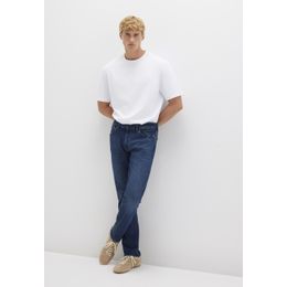 Straight-Jeans Mavi "MARCUS", Herren, Gr. 34, L&auml;nge 34, schwarz brushed ultra move, 99% Baumwolle, 1% Elasthan, slim fit normal, Jeans Straight-Jeans, Slim Straight Jeans