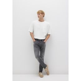 R&ouml;hrenjeans Mavi "JAMES", Herren, Gr. 32, L&auml;nge 34, dunkelgrau ultra move, 98% Baumwolle, 2% Elasthan, normal normal, Jeans, Slim Skinny Jeans