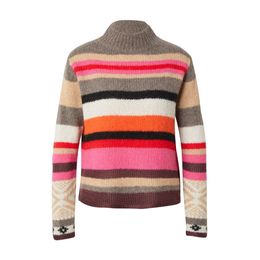 grace Pullover Damen Gr&ouml;&szlig;e S grau / aubergine / pink / schwarz