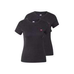 Levi's Levi's Shirt 'Essential Tee (2-Pack)' female Black size XS