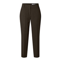 Selected Pleated Pants 'SLFRITA-RIA' female Brown size 34