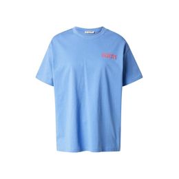 Eight2Nine T-Shirt Damen Größe L hellblau / dunkelorange / dunkelpink