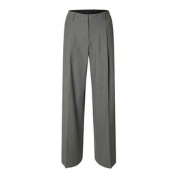 Selected Bundfaltenhose 'SLFRITA LANO' Damen Gr&ouml;&szlig;e 42 grau