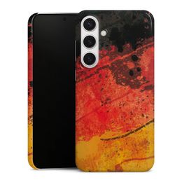 DeinDesign Galaxy S24+ Handy Premium Case Smartphone Handyhülle Schutzhülle glänzend Flag Flags Germany Premium Case