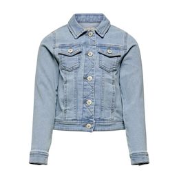ONLY GIRLS &Uuml;bergangsjacke 'Sara' M&auml;dchen Gr&ouml;&szlig;e 104 blue denim